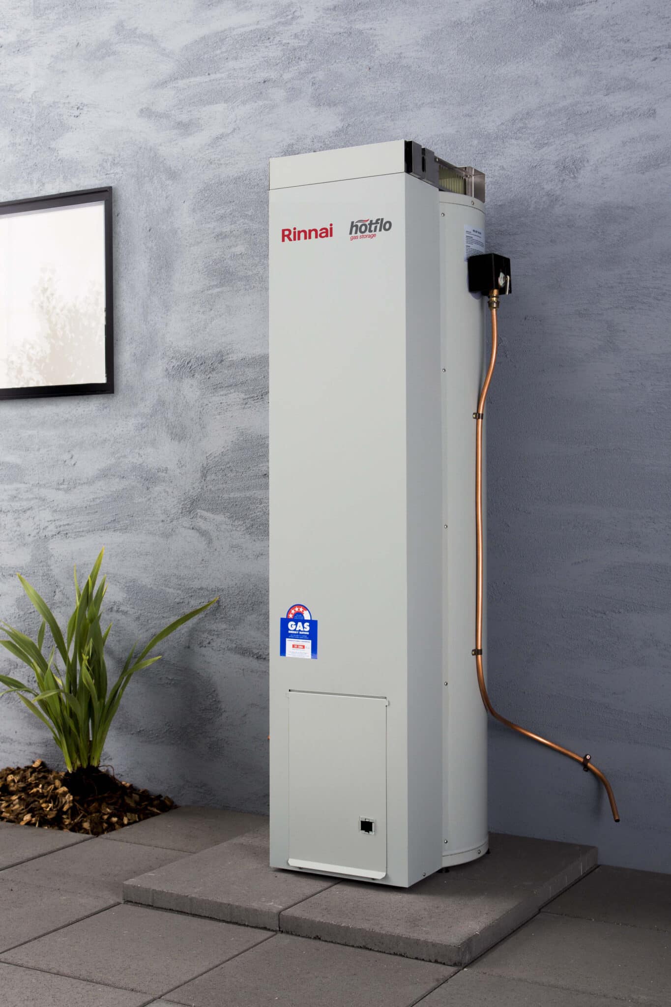 Rinnai Model Ghf4135 135 L External Gas Storage Hot Water System